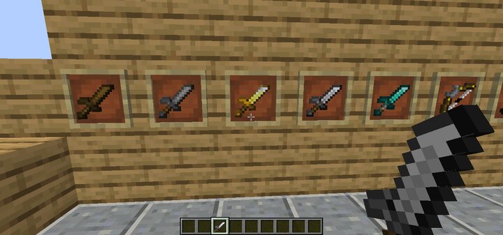 short swords , axe and bow tweaks , minor gui changes Minecraft Texture ...