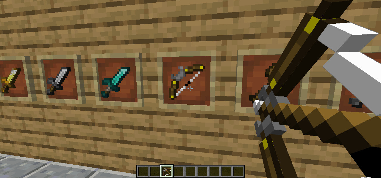 short swords , axe and bow tweaks , minor gui changes Minecraft Texture ...