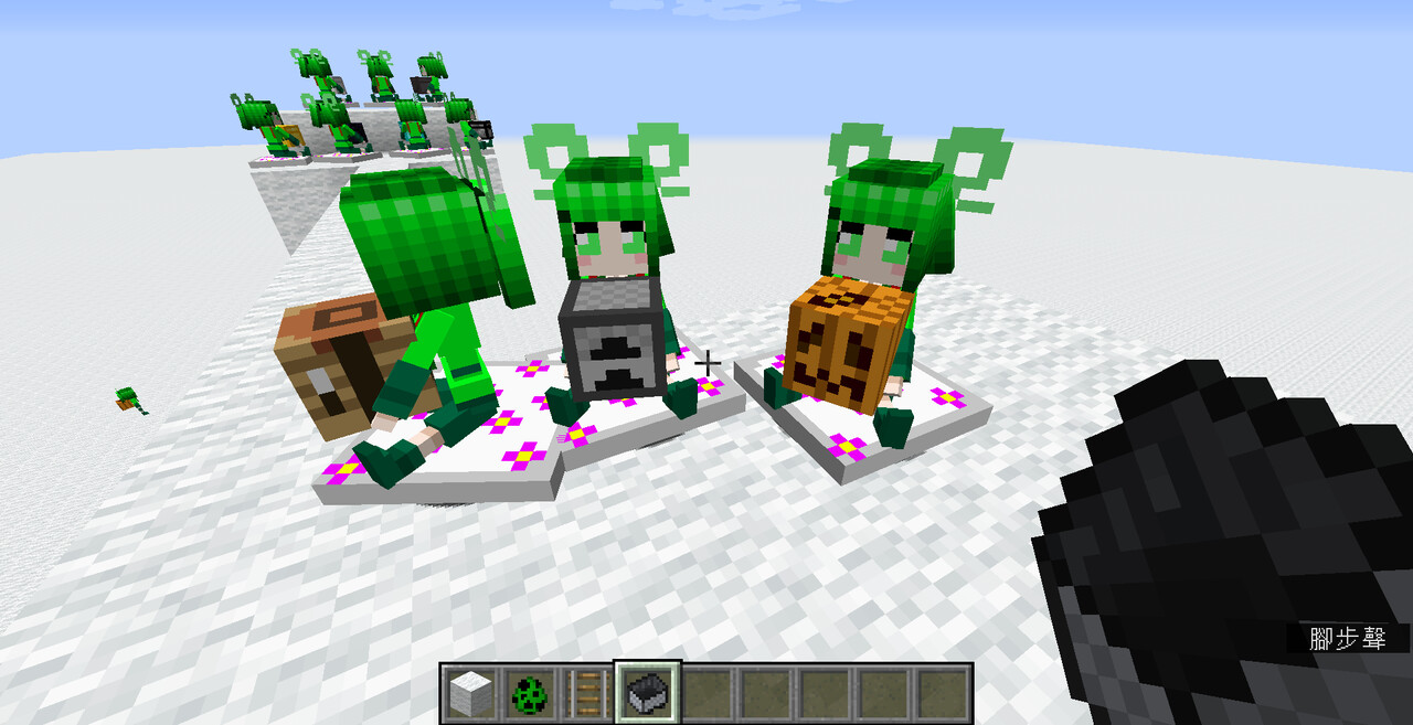 Little Girl Creeper (1.8.9-1.16.3)(optifine customized entity models ...