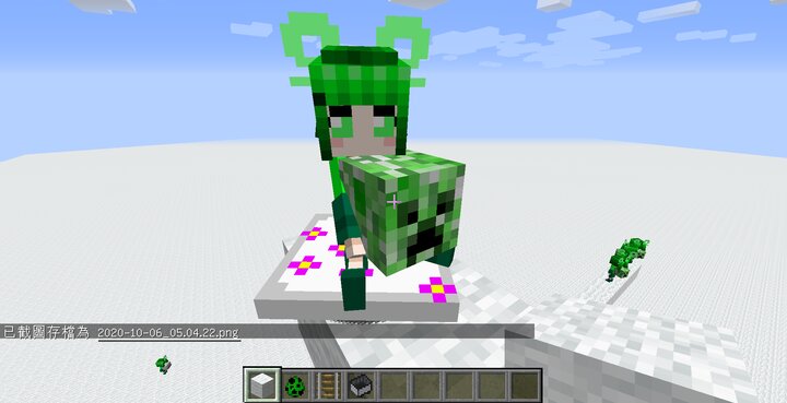 Little Girl Creeper (1.8.9-1.16.3)(optifine customized entity models ...