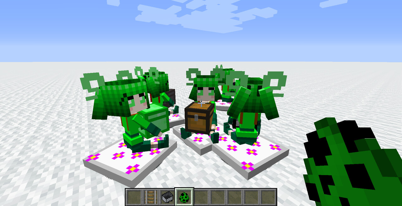 Little Girl Creeper (1.8.9-1.16.3)(optifine customized entity models ...