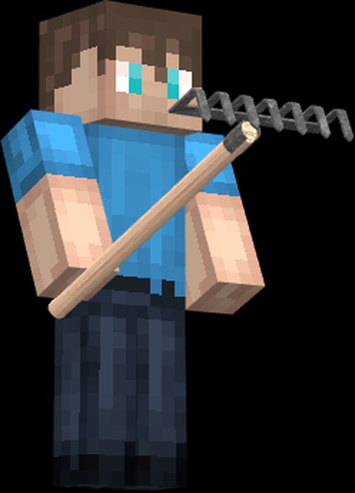 3D Rake Minecraft Texture Pack