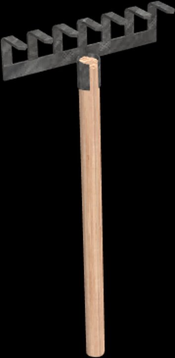 3D Rake Minecraft Texture Pack