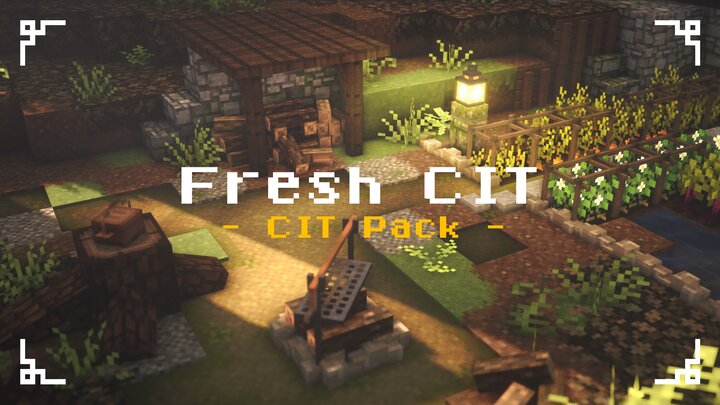Fresh CIT v1.3 Minecraft Texture Pack