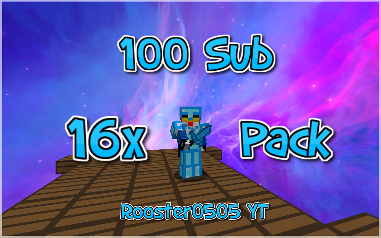 Rooster0505's 100 Sub Texture Pack Minecraft Texture Pack