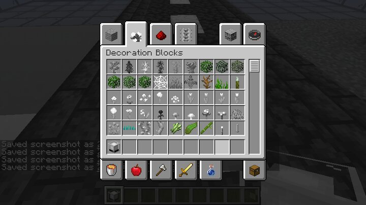 DarkForever- Grayscale MC 1 Minecraft Texture Pack