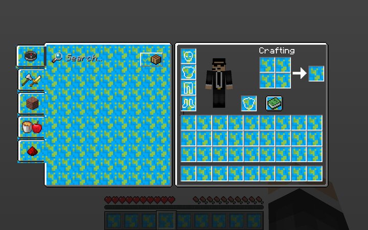 Earth GUI Minecraft Texture Pack