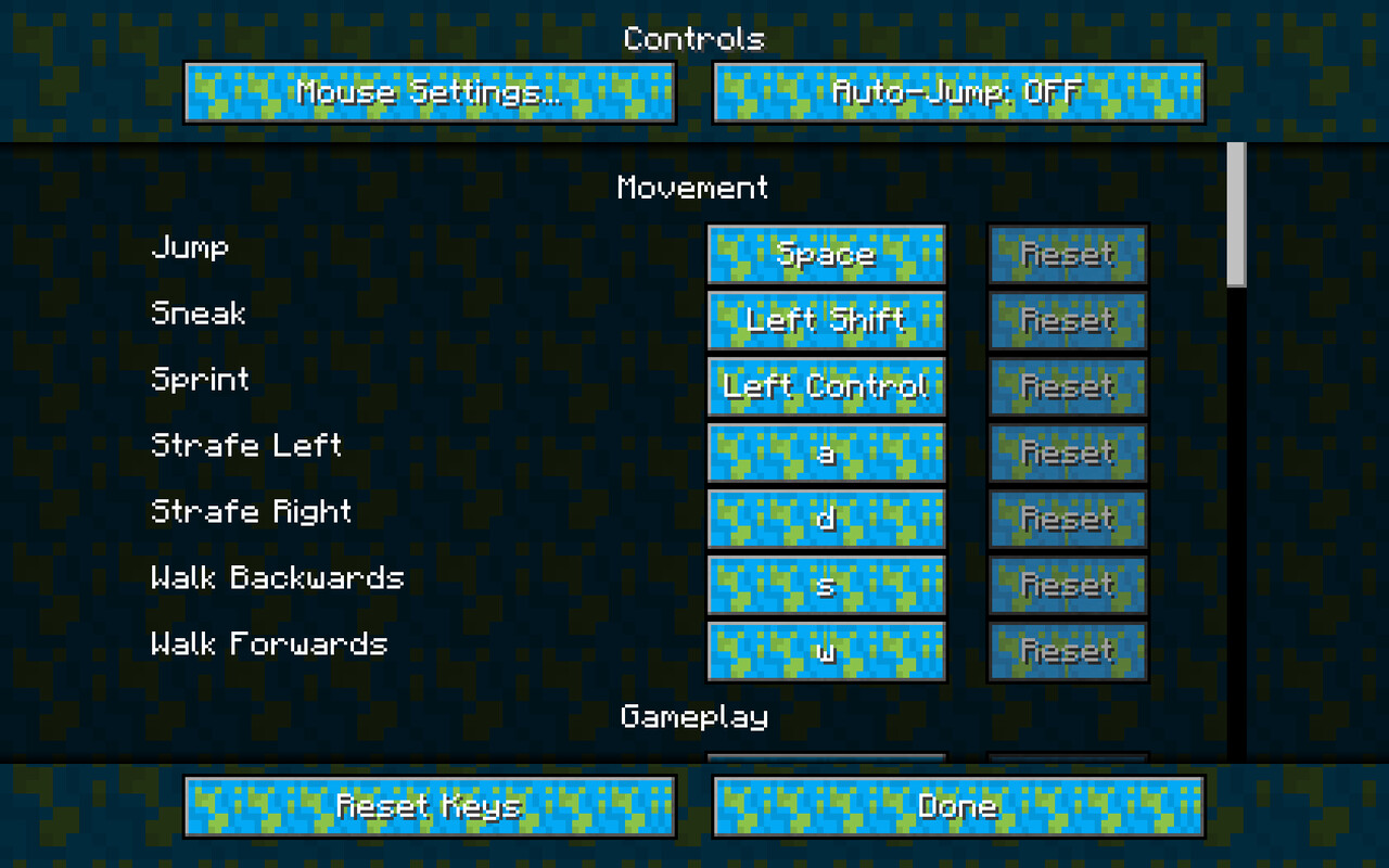 Earth GUI Minecraft Texture Pack
