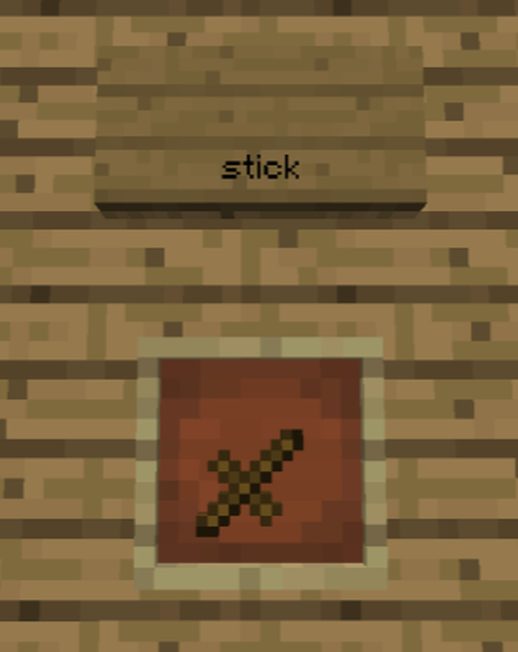 Stick Sword Minecraft Texture Pack