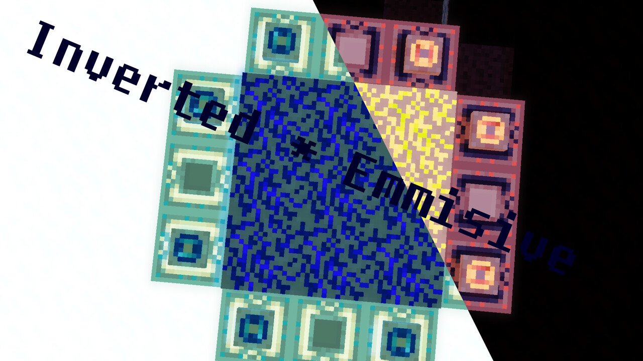 Inverted*Emissive (Optifine) Minecraft Texture Pack