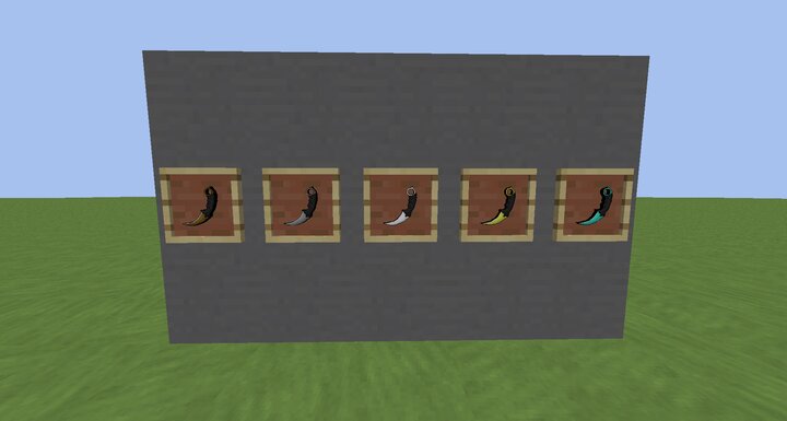 Karambit Weapons (Replacment) Minecraft Texture Pack