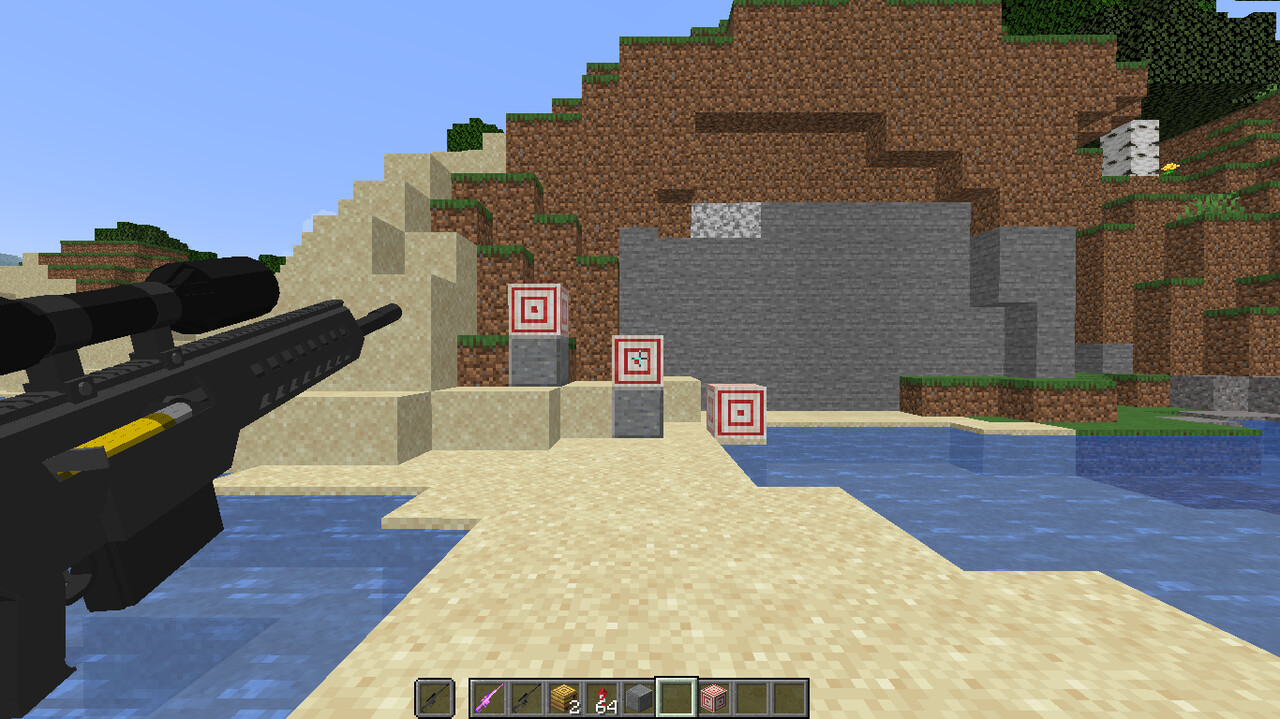 M107 Sniper for Crossbow (with animations and bullet texture) Minecraft ...