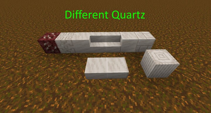 Slightly Darker Quartz Minecraft Texture Pack
