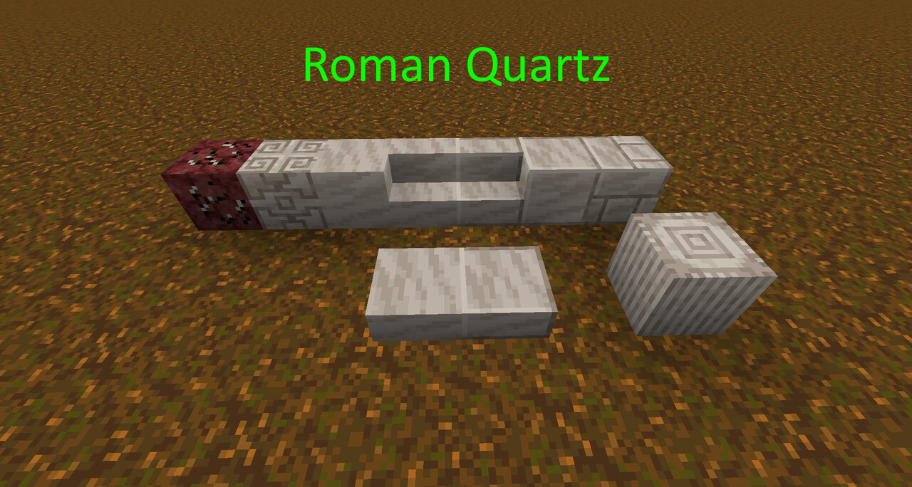 Slightly Darker Quartz Minecraft Texture Pack