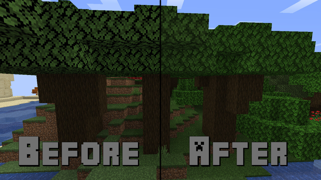 Better Fast Graphics Leaves Minecraft Texture Pack