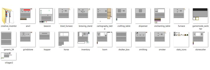 Simple GUI Minecraft Texture Pack