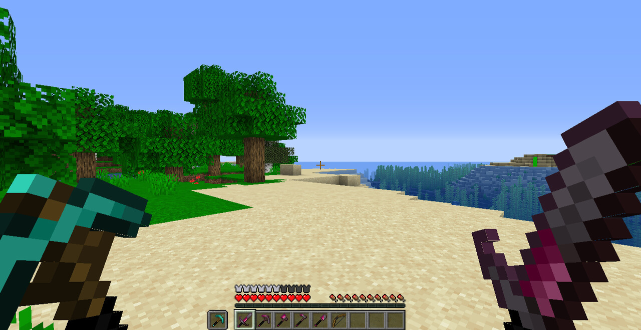 Items + Minecraft Texture Pack