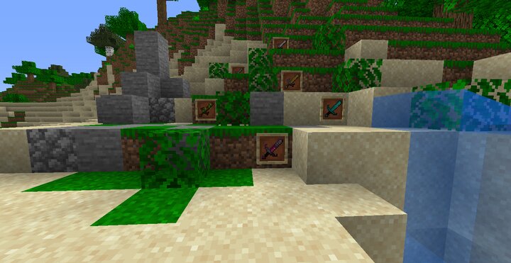 Items + Minecraft Texture Pack