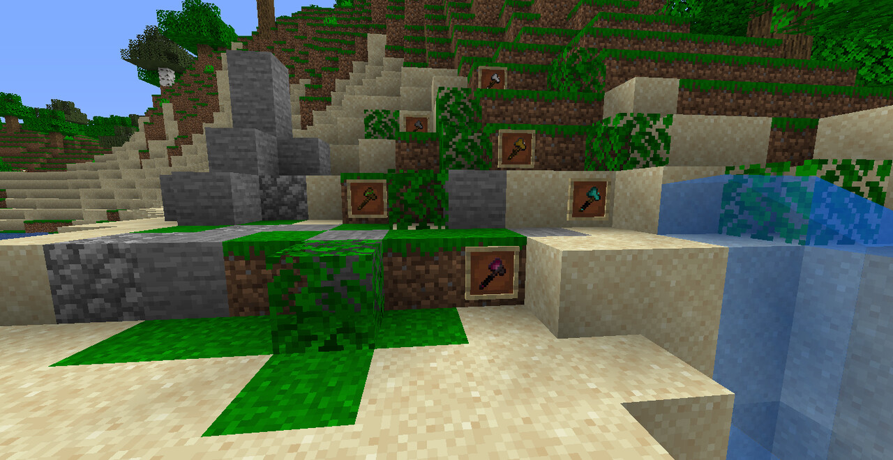 Items + Minecraft Texture Pack