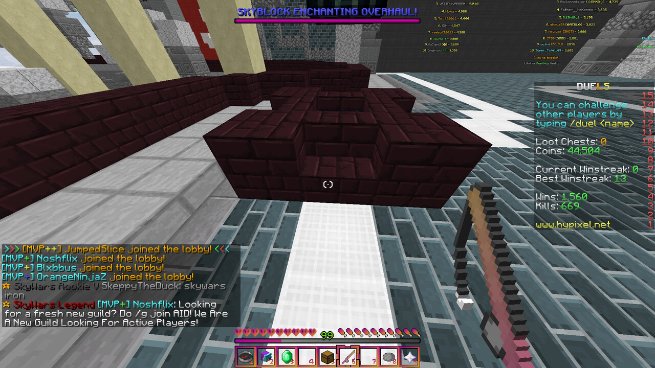 Sunset Pink Minecraft Texture Pack