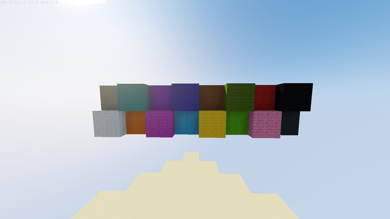 Solid Wool Minecraft Texture Pack