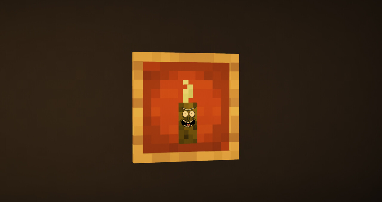 SEA PICKLE RICK Minecraft Texture Pack