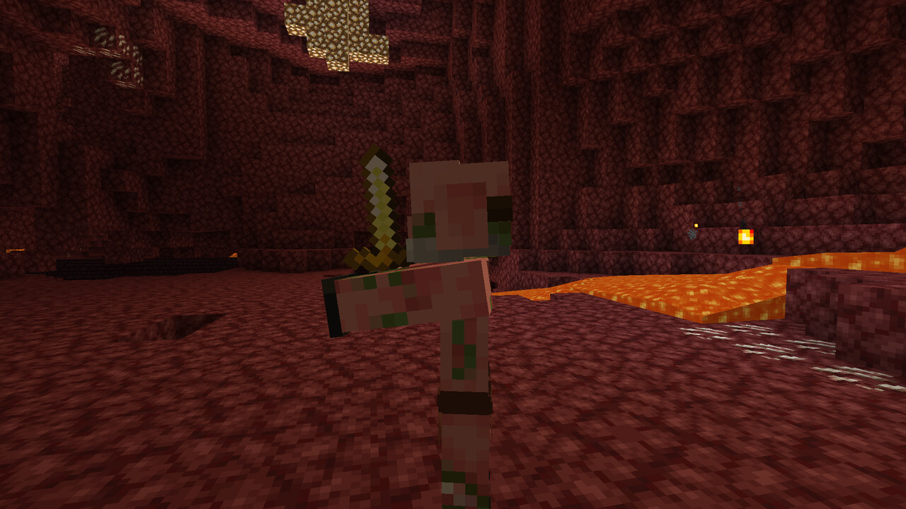 Desguised Zombie Pigman Minecraft Texture Pack