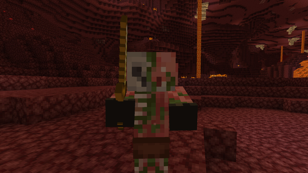 Desguised Zombie Pigman Minecraft Texture Pack