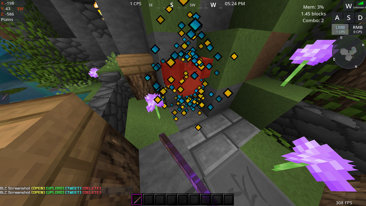 Aratakara's Pink Diamonds PVP Pack Minecraft Texture Pack