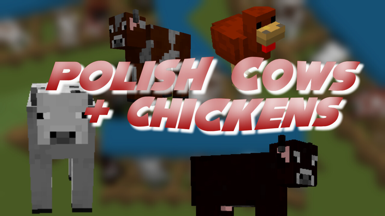 PolishCows + chickens Minecraft Texture Pack