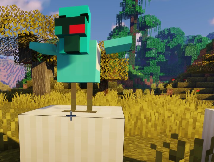 Minecraft but all mobs are youtubers Minecraft Texture Pack