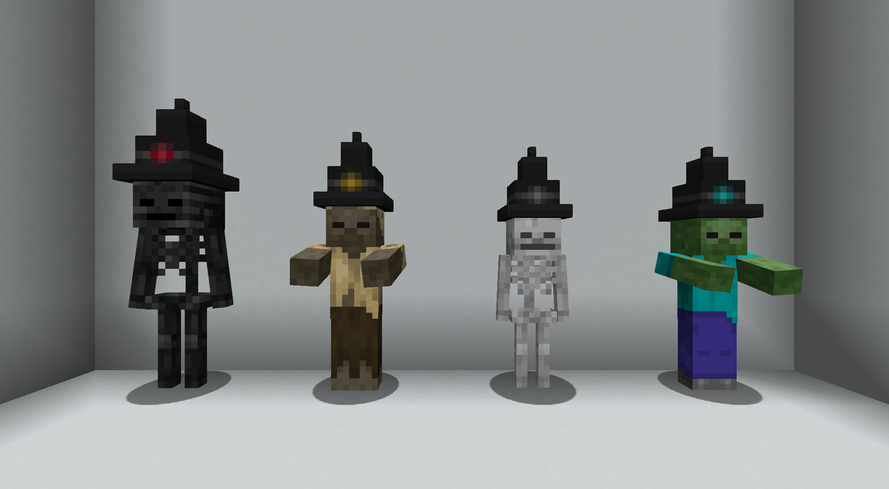 Dee's Wearable Witch Hats | CIT Pack Minecraft Texture Pack