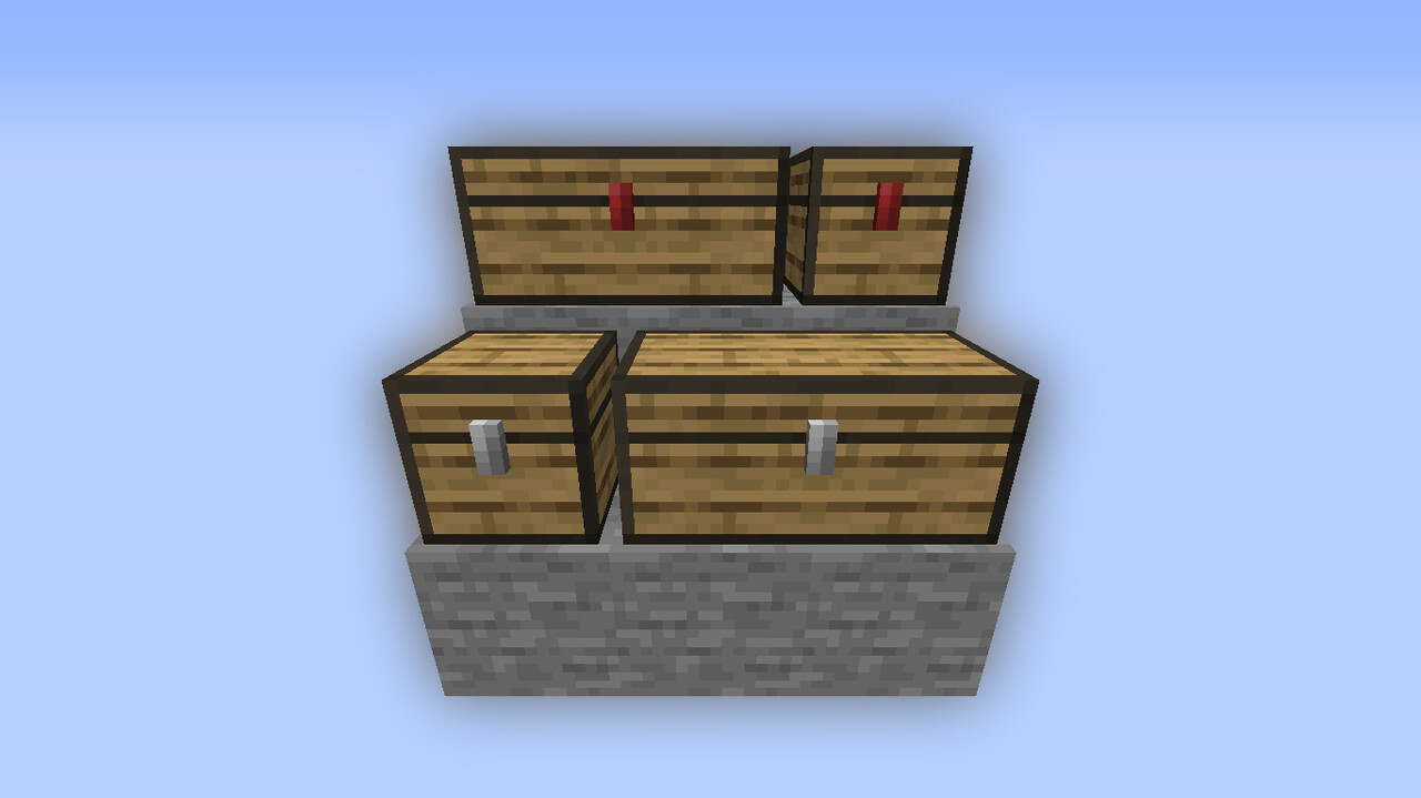Oak Chest Minecraft Texture Pack