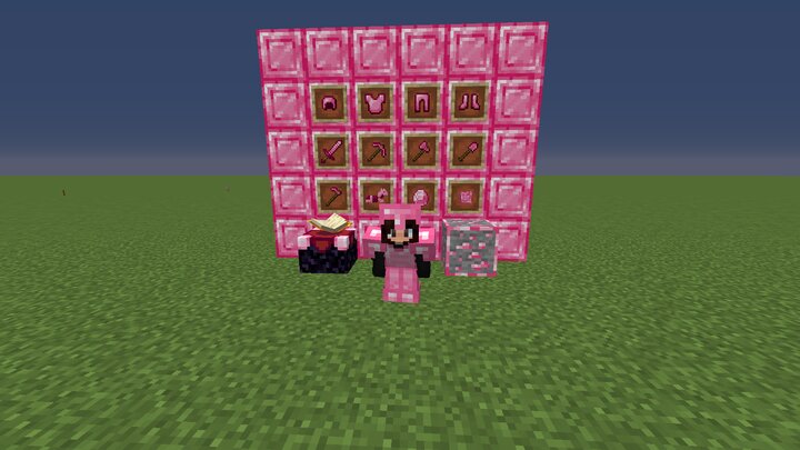 Pink Diamonds Minecraft Texture Pack