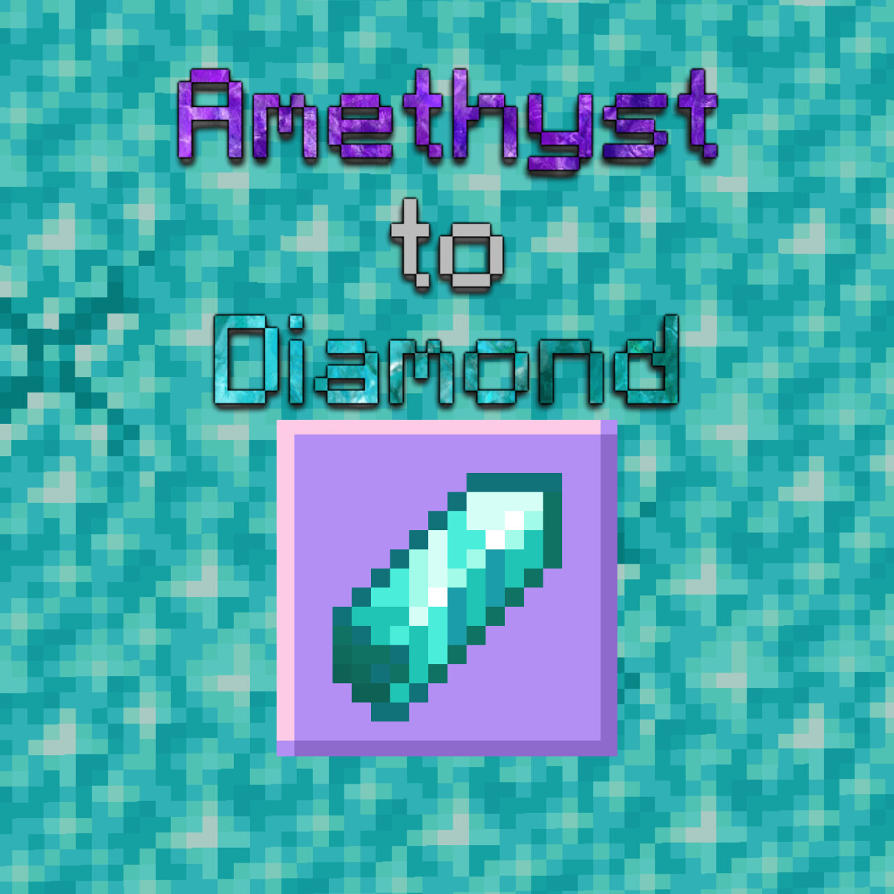 Amethyst ️ Diamond Minecraft Texture Pack