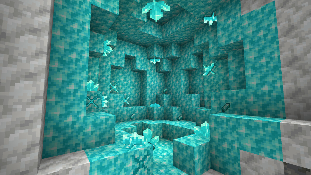 Amethyst ️ Diamond Minecraft Texture Pack