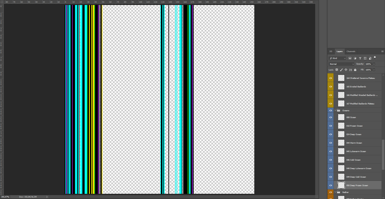 Pablo's Developer Tools - COLORMAP TEMPLATES Minecraft Texture Pack