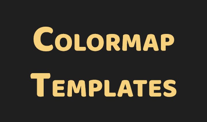 Pablo's Developer Tools - COLORMAP TEMPLATES Minecraft Texture Pack