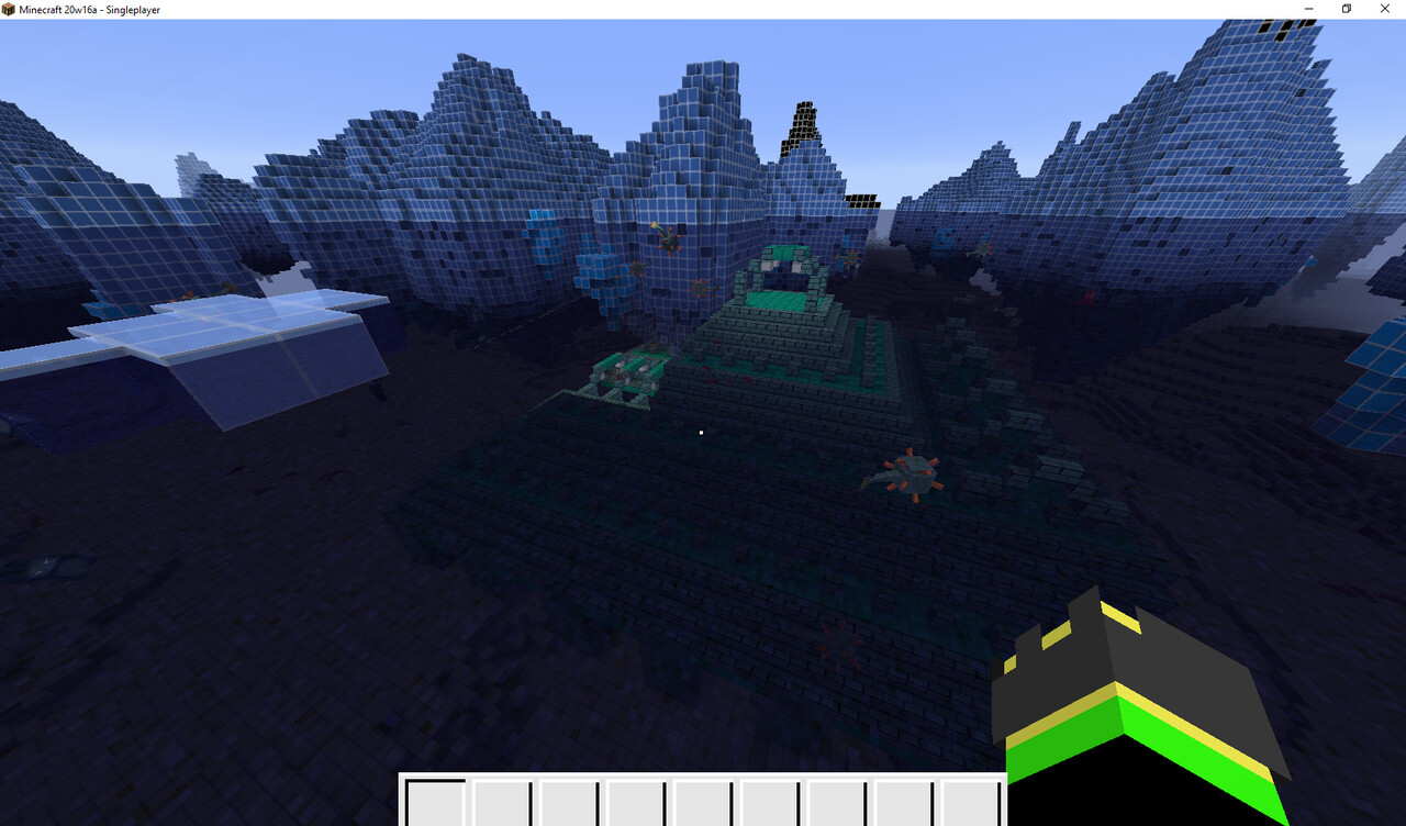 Polygonal resonance(retrowave) Minecraft Texture Pack