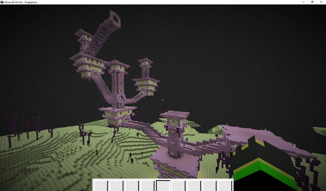 Polygonal resonance(retrowave) Minecraft Texture Pack