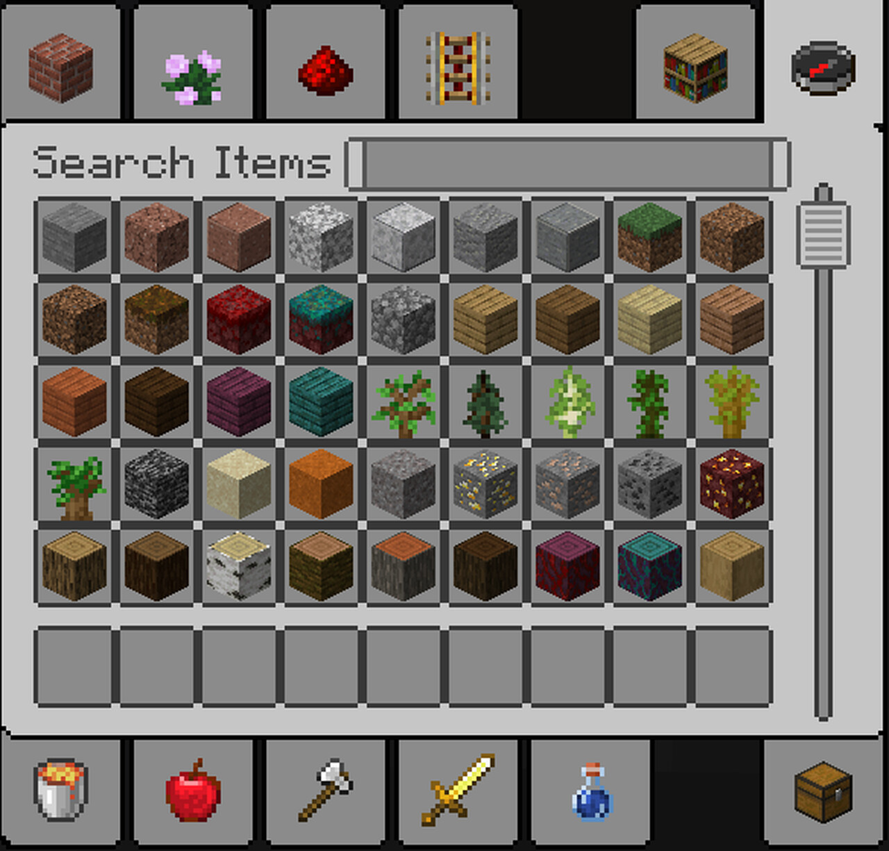 ShiNeaL's Simplistic GUI v1 Minecraft Texture Pack