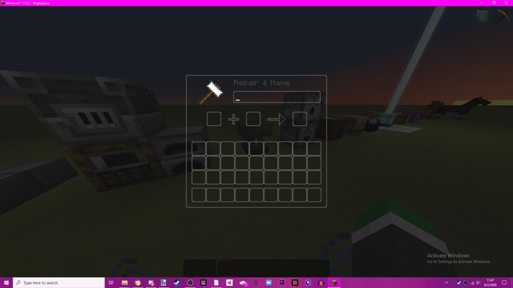Transparent GUI Overlay 1.8.9 Minecraft Texture Pack