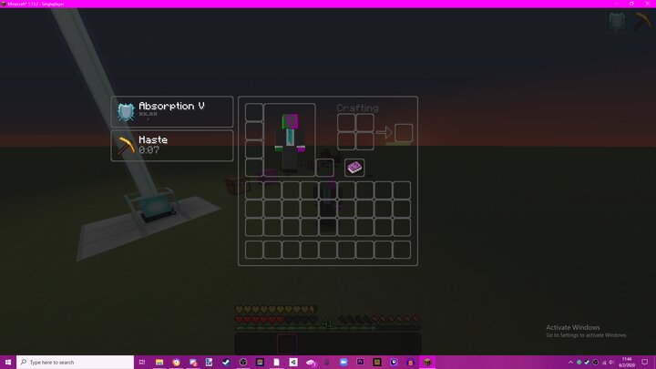 Transparent GUI Overlay 1.8.9 Minecraft Texture Pack