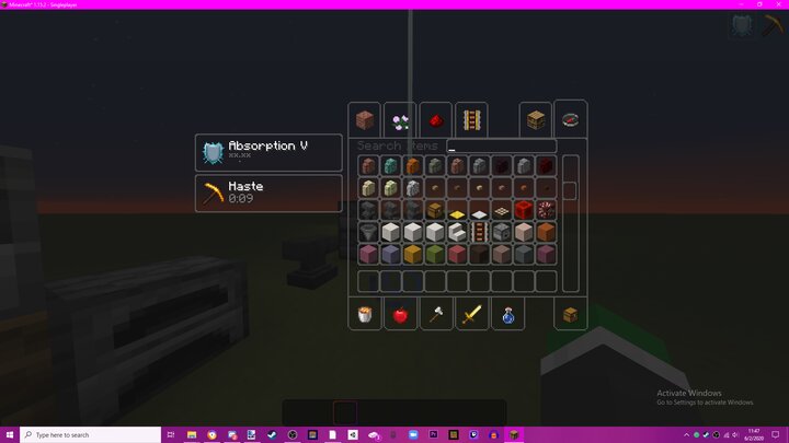 Transparent GUI Overlay 1.8.9 Minecraft Texture Pack