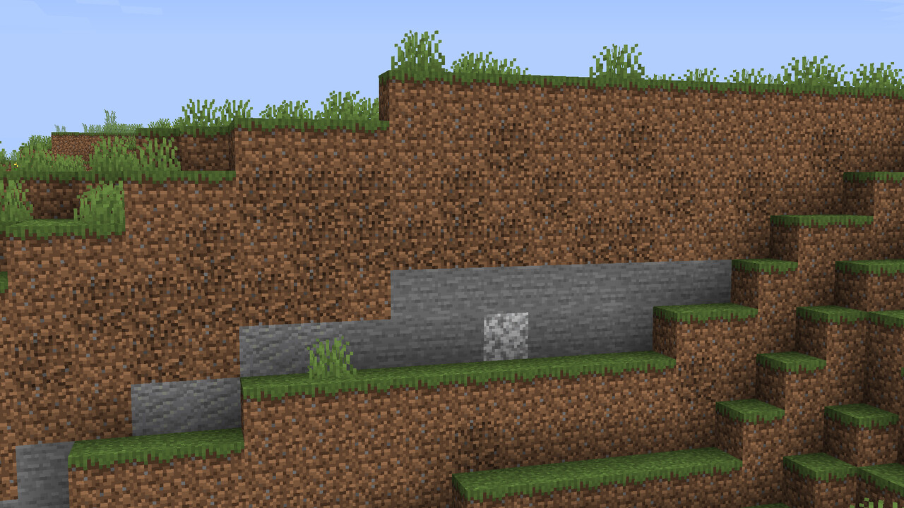 Retextured Dirt and Grass Minecraft Texture Pack
