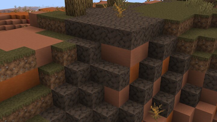 Retextured Dirt and Grass Minecraft Texture Pack