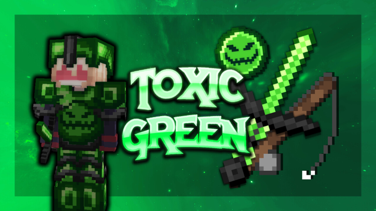 ToxicGreen 32x (+ MCPE PORT) Minecraft Texture Pack