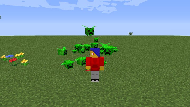 creeper bee full pack Minecraft Texture Pack