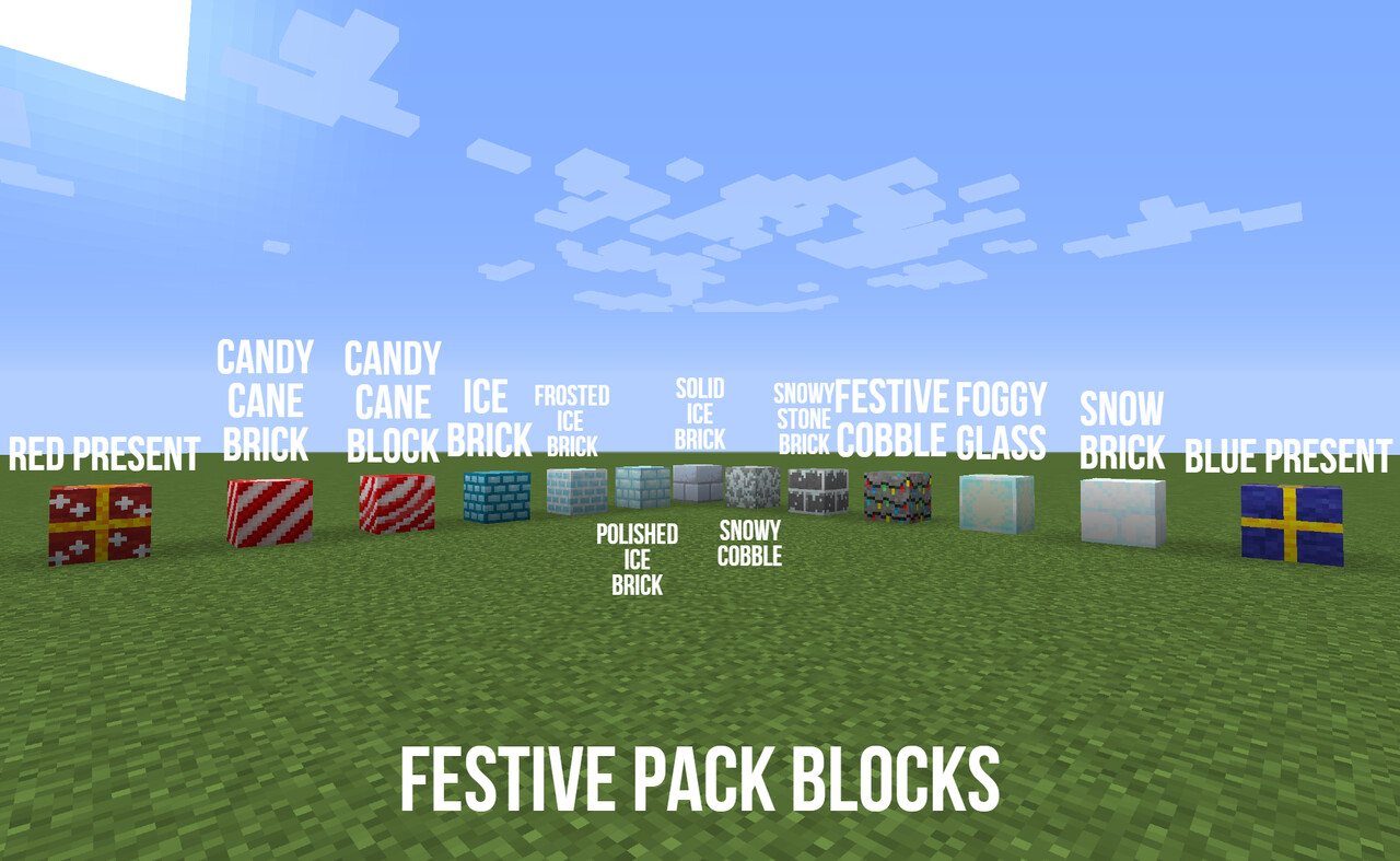 Festive Build Pack Minecraft Texture Pack
