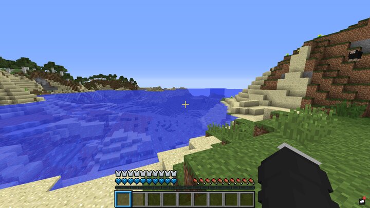 Dark Blue Theme Minecraft Texture Pack